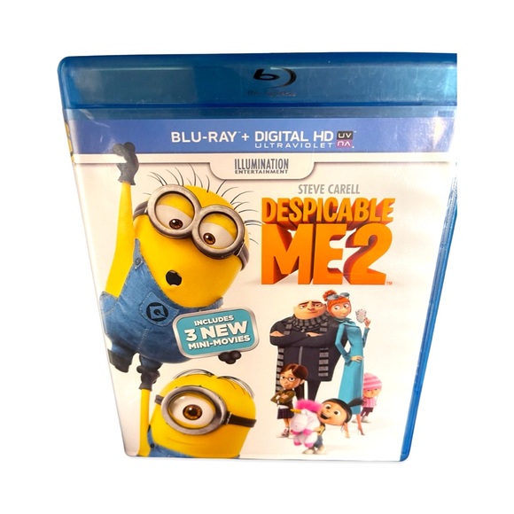 Dreamworks | Media | Despicable Me 2 Bluray Illumination Minions Movies ...